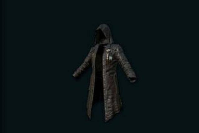 pubg黑色大衣