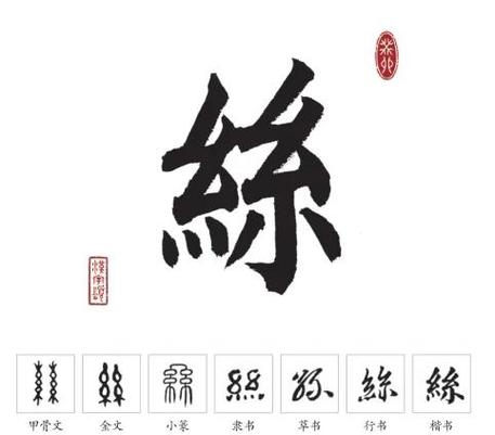 丝字押韵的100个汉字图标
