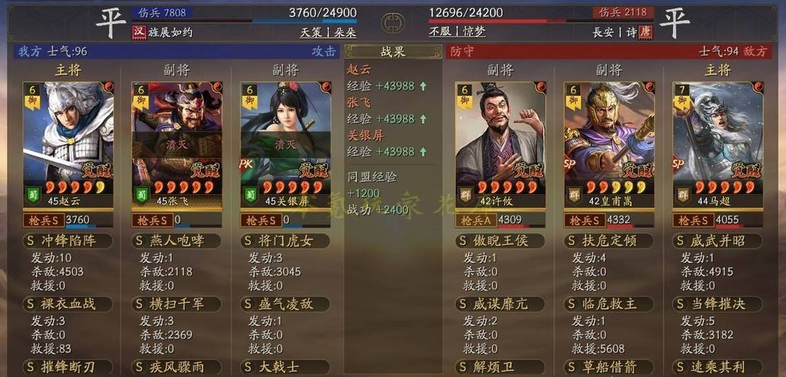 三国志战略版赵云技能图标