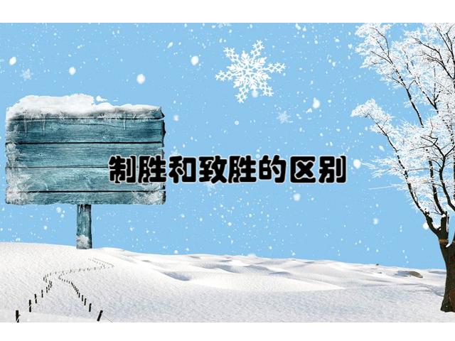 制胜与致胜的含义