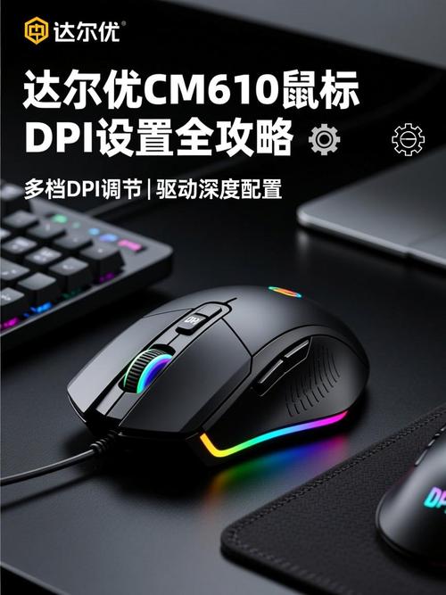达尔优鼠标dpi图标