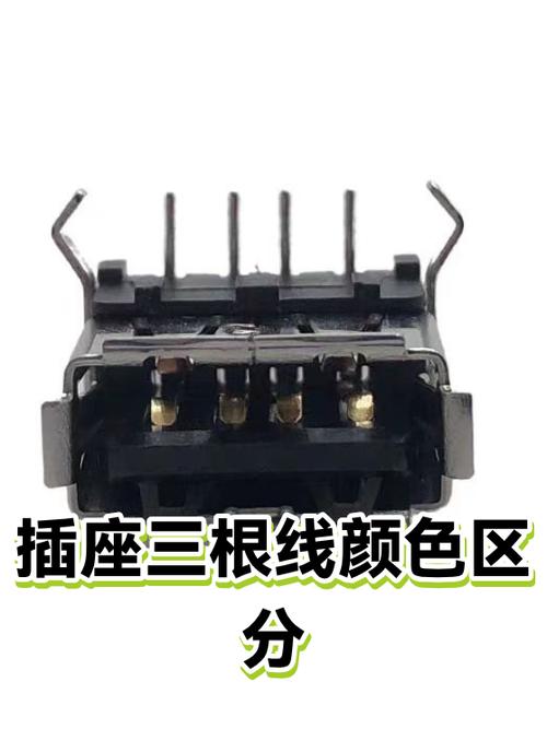 插头三根蓝色绿色棕色图标