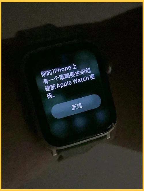 苹果手表强制删除密码图标
