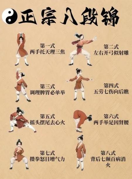 八段锦的全套教程
