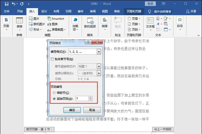怎么从当前页设置页码截图