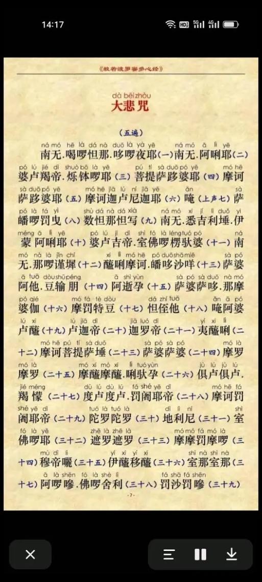 大悲咒朗诵版30分钟视频图标