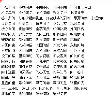 什么问字的四字成语图标