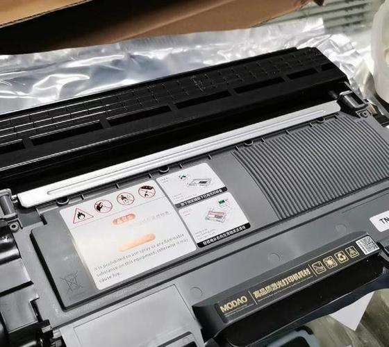 新换的硒鼓打印出来很淡图标