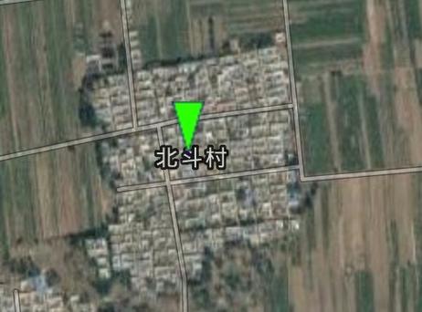 北斗高清村庄卫星地图图标