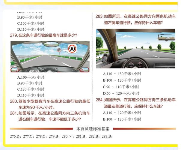 科目四全部试题图标