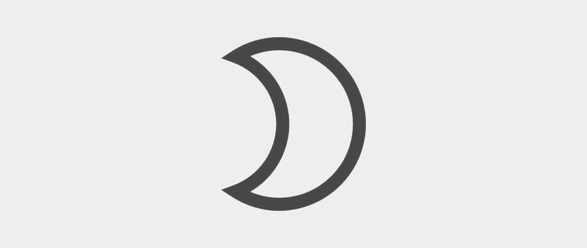 右上角的月牙怎样关闭图标