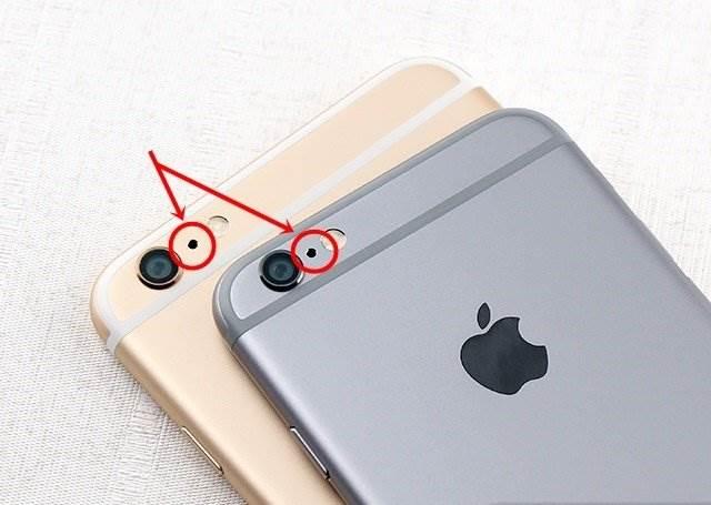 iphone后面的小黑点干嘛的图标
