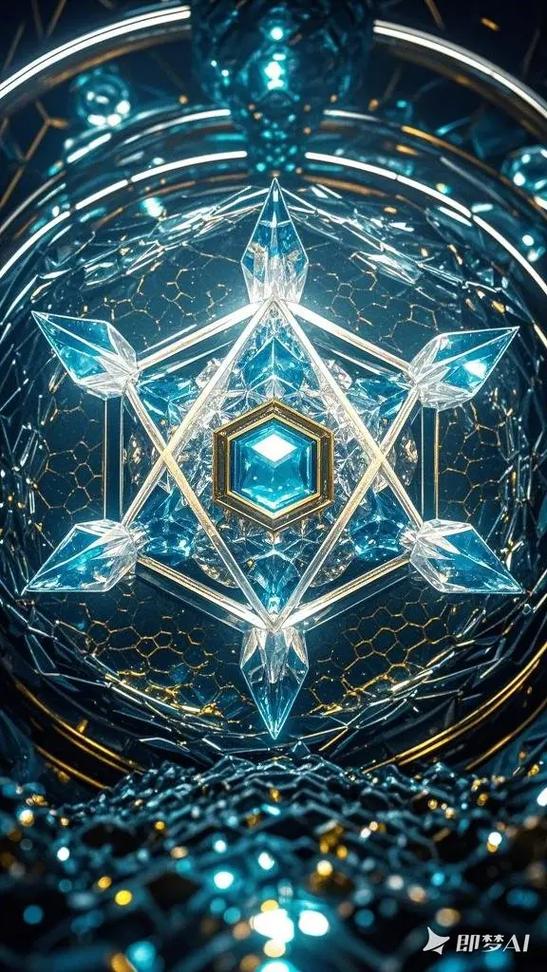 抖音六角星是什么图标