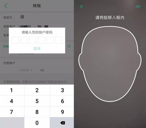 刷脸转账设置步骤截图