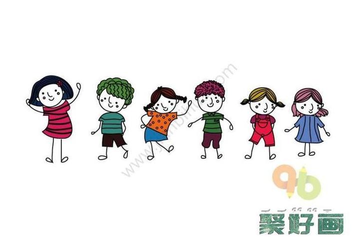 快乐的简笔画图片大全图标