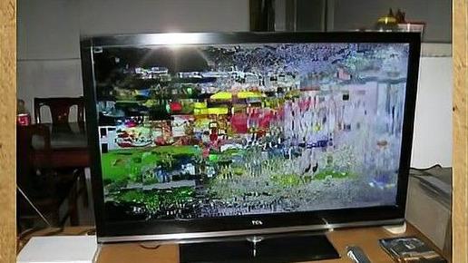 夏普电视为什么突然黑屏图标