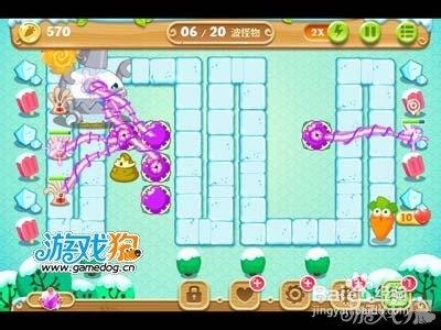 保卫萝卜2第15关攻略图解图标