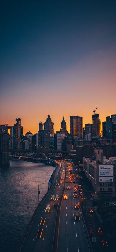 深色夜景截图