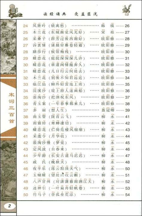 宋词300首(可抄)图标