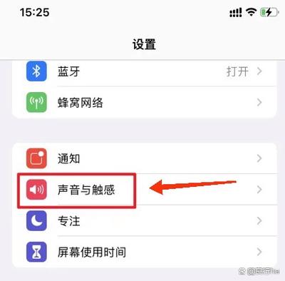 苹果手机设置铃声怎么没有声音图标