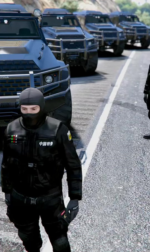 中国公安特警模拟器图标