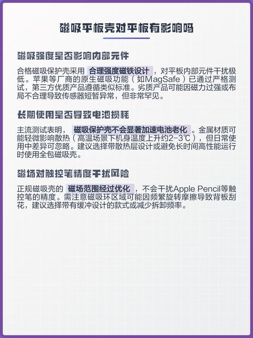 磁吸保护壳对平板有影响吗图标
