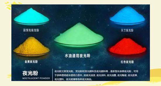 夜光粉使用注意事项图标