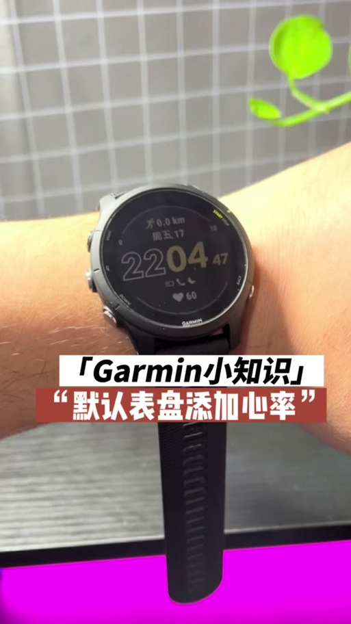 佳明245心率区间设置图标