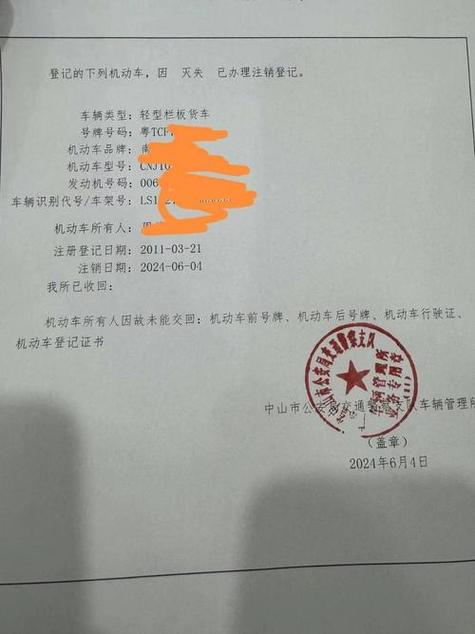 注销车子需要什么手续和证件图标