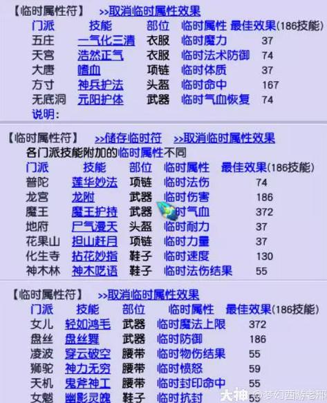法防符是哪个门派图标