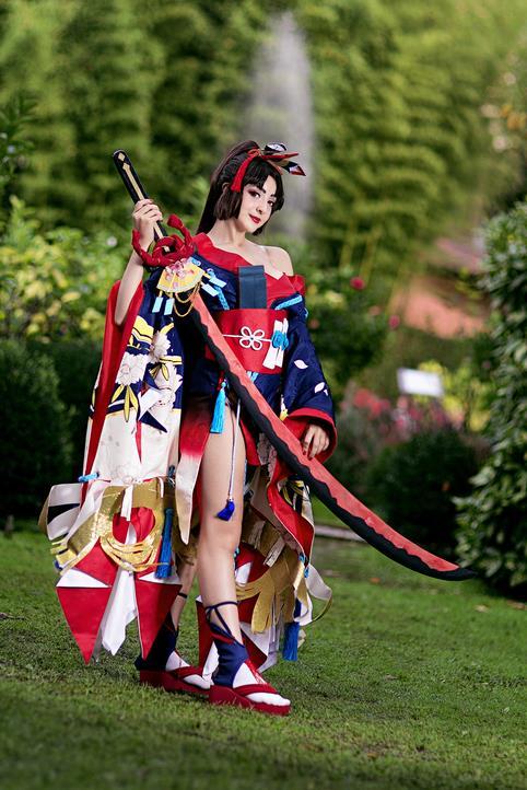 阴阳师cos妖刀姬