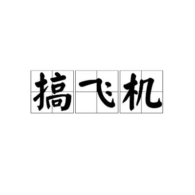 网络搞什么飞机是啥意思图标