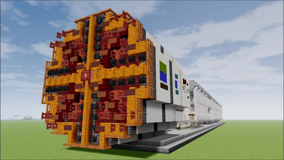 minecraft盾构机截图