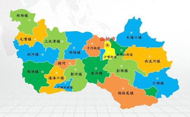 仙桃市地图图标