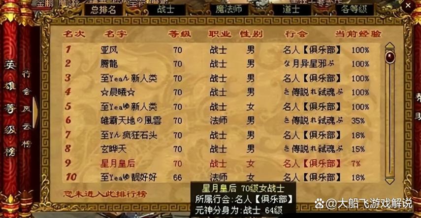 传奇世界区服一览表图标