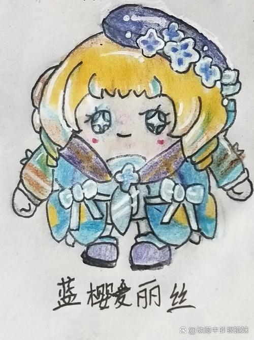 蛋仔爱丽丝拟人化截图