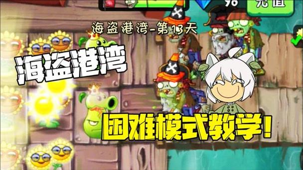 植物大战僵尸海盗第13关怎么过截图