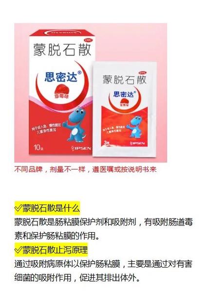 四种人不宜吃蒙脱石散
