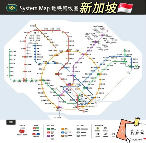 2026新加坡地铁图图标