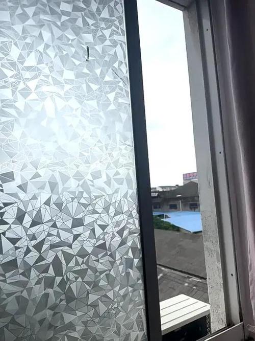 浴室玻璃贴纸买带胶还是不带胶的图标