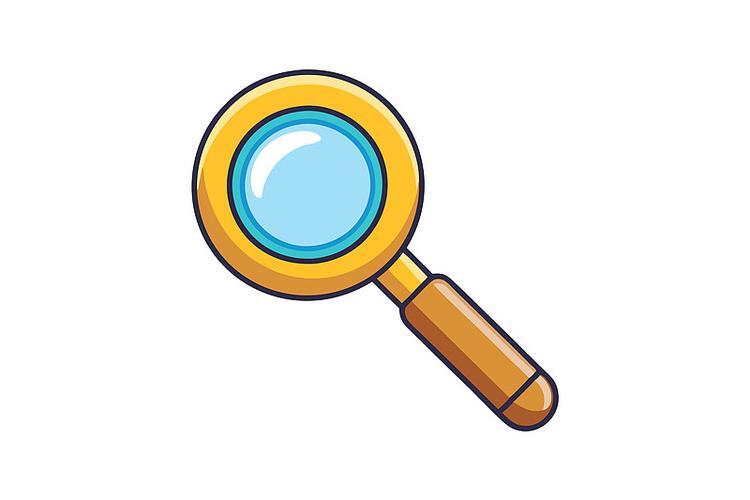 放大镜小图标符号图标