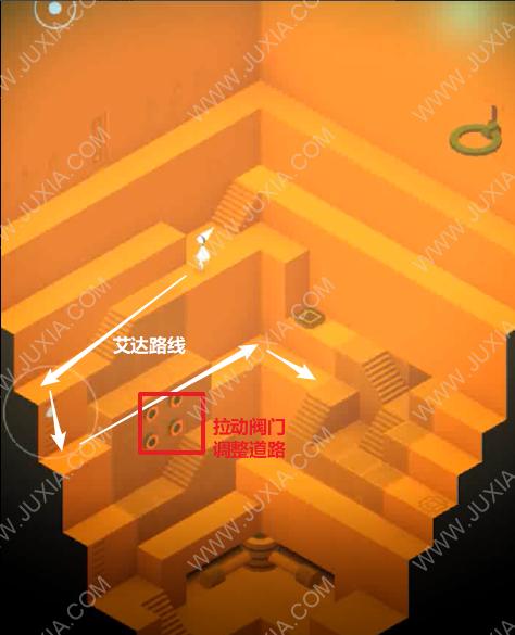 纪念碑谷1第9关详细图解图标
