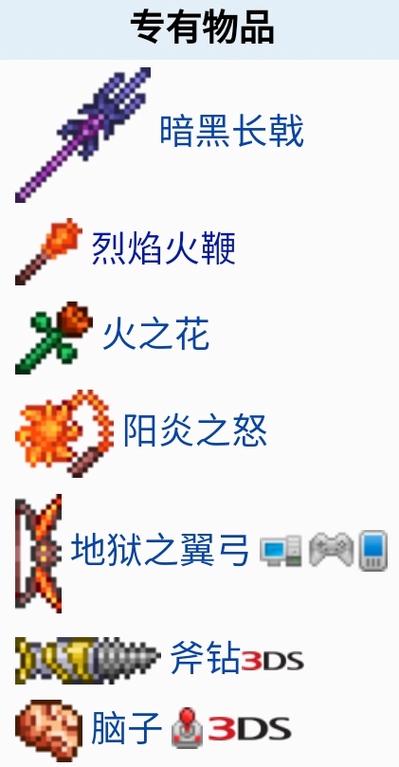 泰拉瑞亚爆炸烈焰魔杖怎么用图标