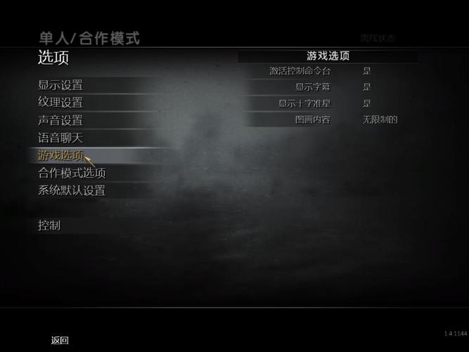 使命召唤5怎么调中文图标