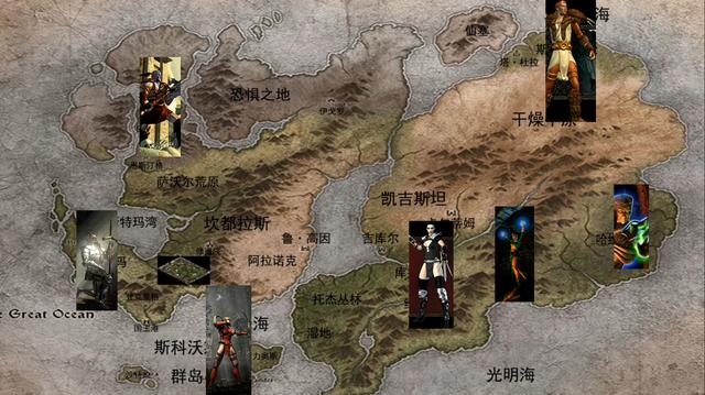 暗黑2地图全图高清版