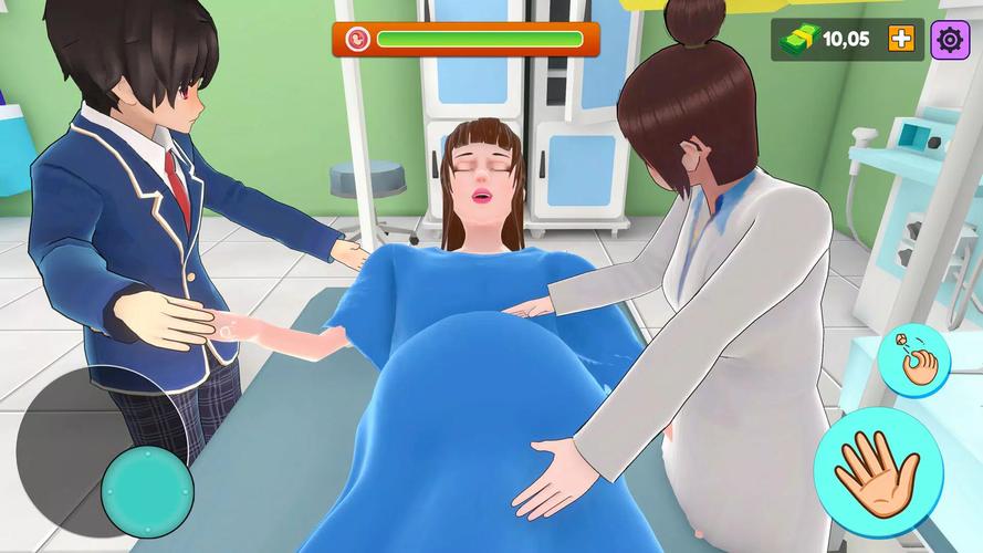 孕妇模拟分娩