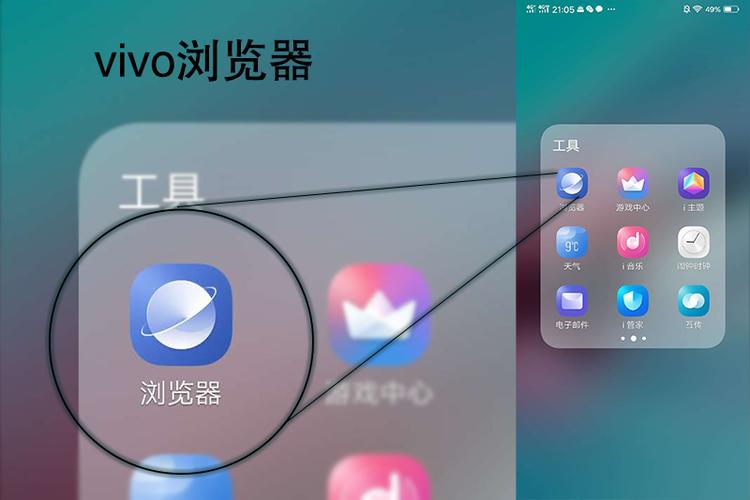 vivo浏览器内核图标