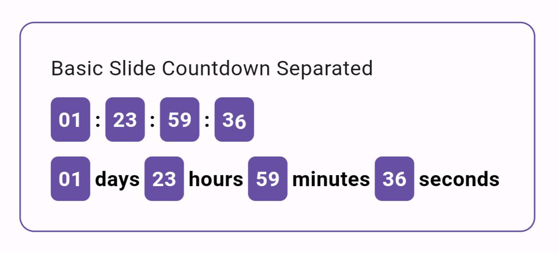 countdown的用法图标