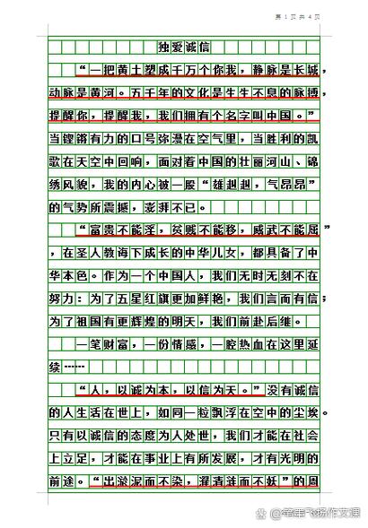 以诚信为主题写600字作文图标