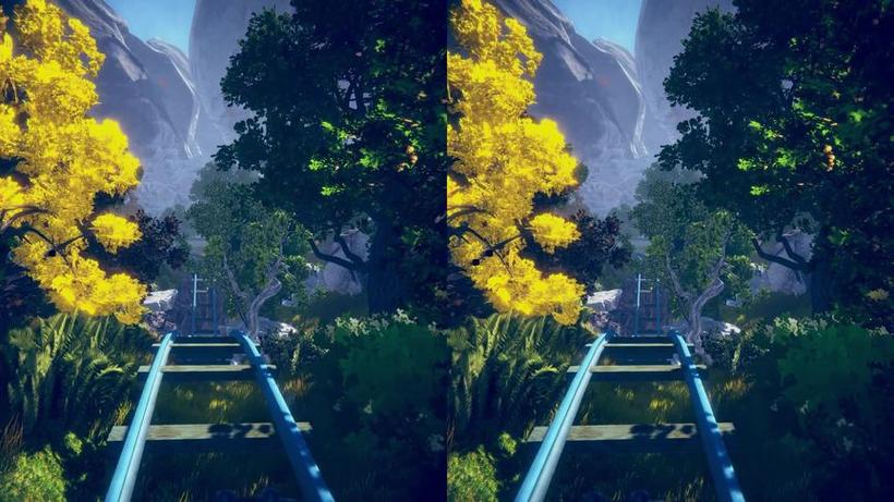 VR双屏3D左右格式视频,电影图标